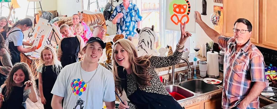 Experience Mobile Painting Parties with April